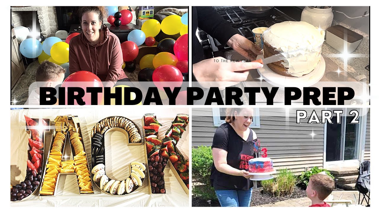 BIRTHDAY PARTY PREP! - YouTube