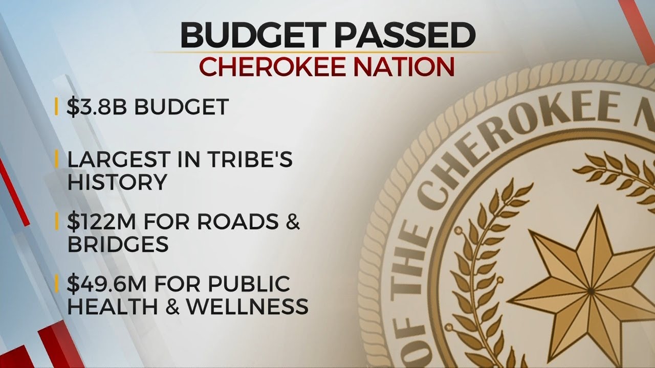 Cherokee Nation Passes $3.8 Billion Dollar Budget - YouTube