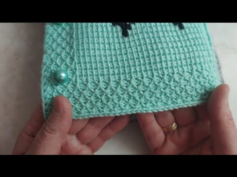 HARİKA BİR  TUNUS İŞİ LASTİK YAPILIŞI - TUNUS  PİRİNÇ  LASTİK YAPILIŞI