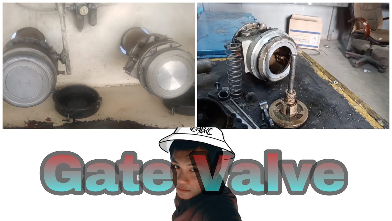 How to Reconditioning Gate Valve Saudi Aramco trailer tank. - YouTube