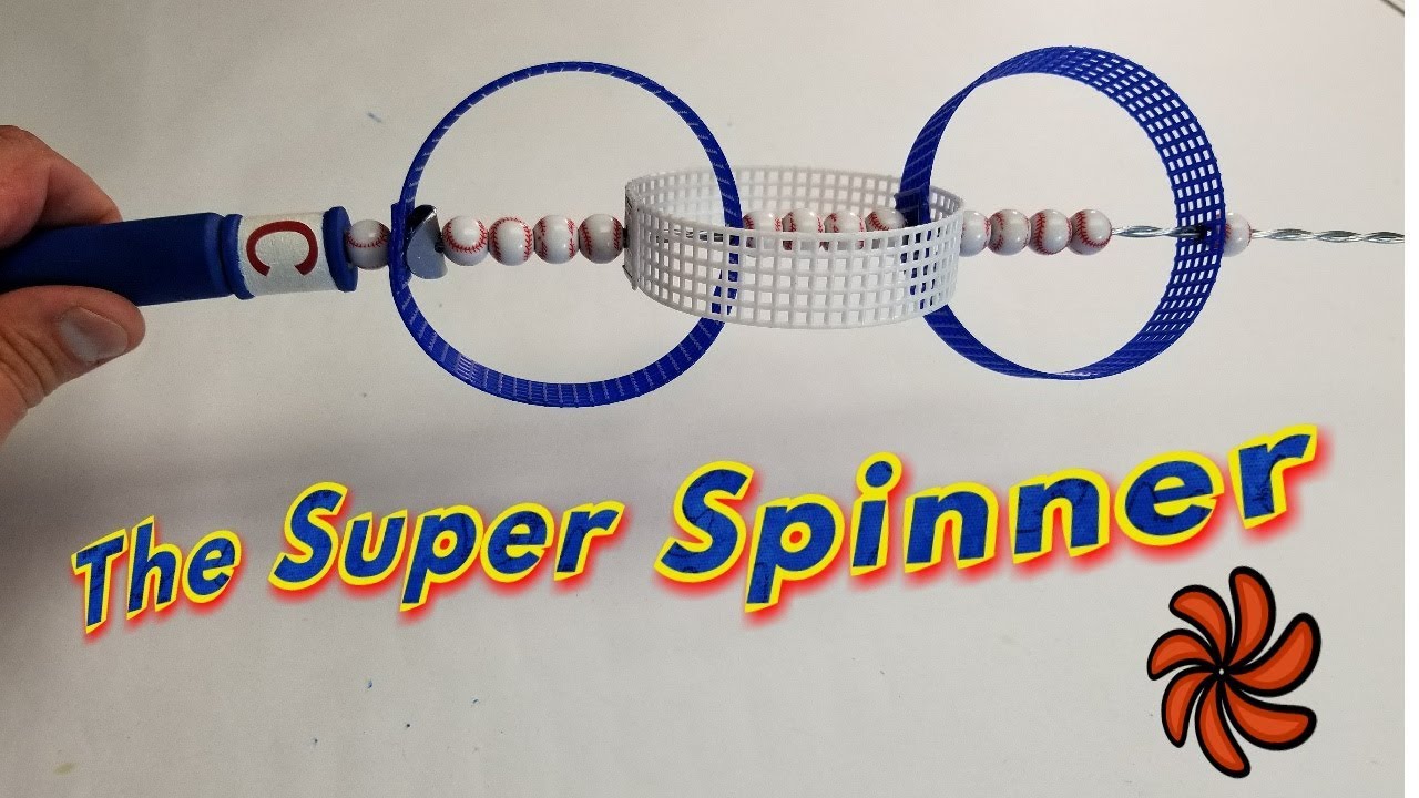 DIY Craft Toy - The Super Spinner - YouTube