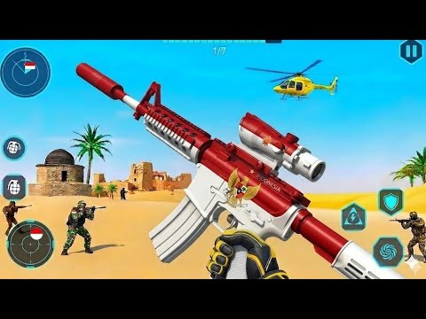 FPS Robot Shooter Strike Anti-Terrorist Shooting Android GamePlay