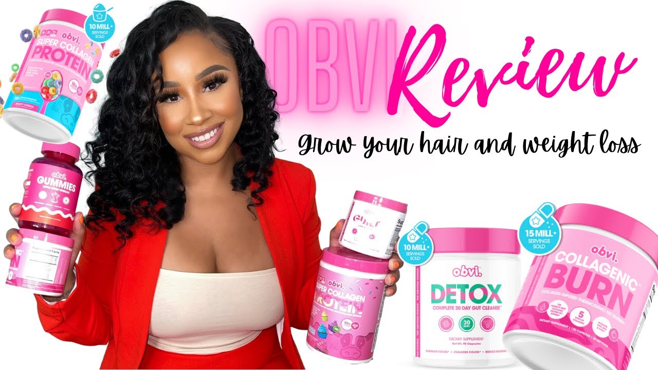 OBVI PRODUCT REVIEW| GROW YOUR HAIR| COLLAGEN PROTEIN - YouTube