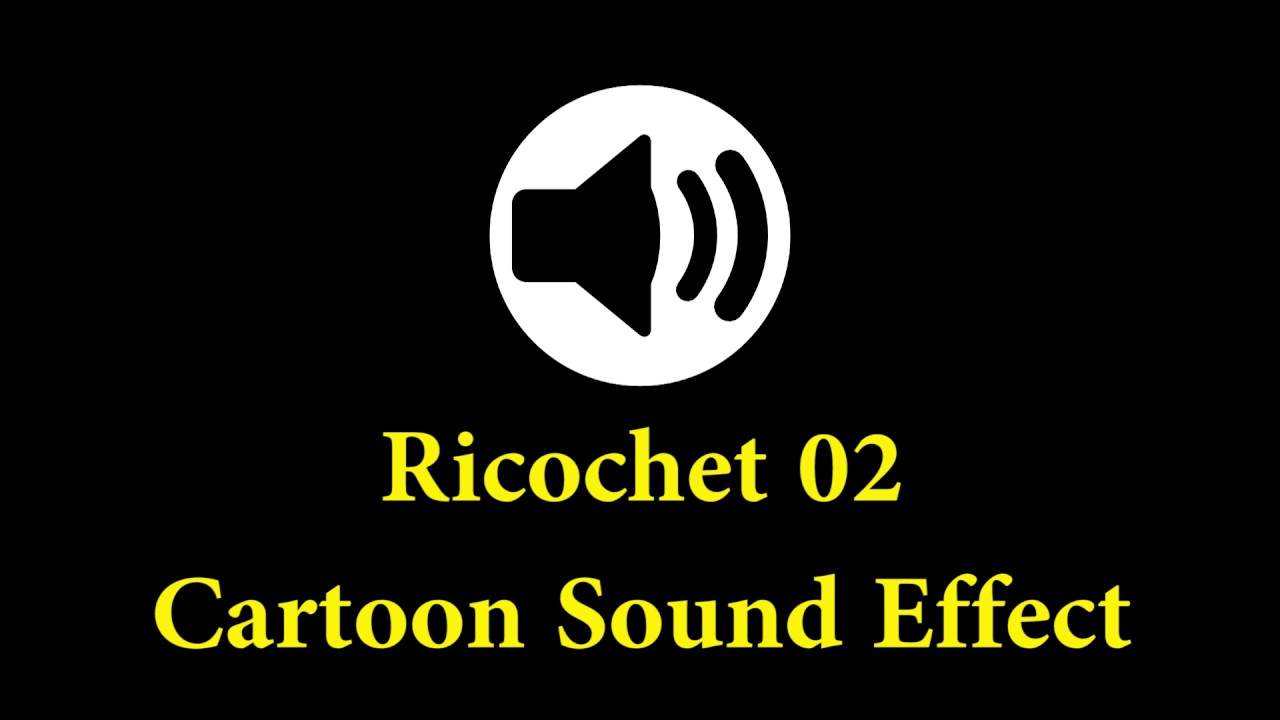 Cartoon Sound Effect - Ricochet 02 - YouTube