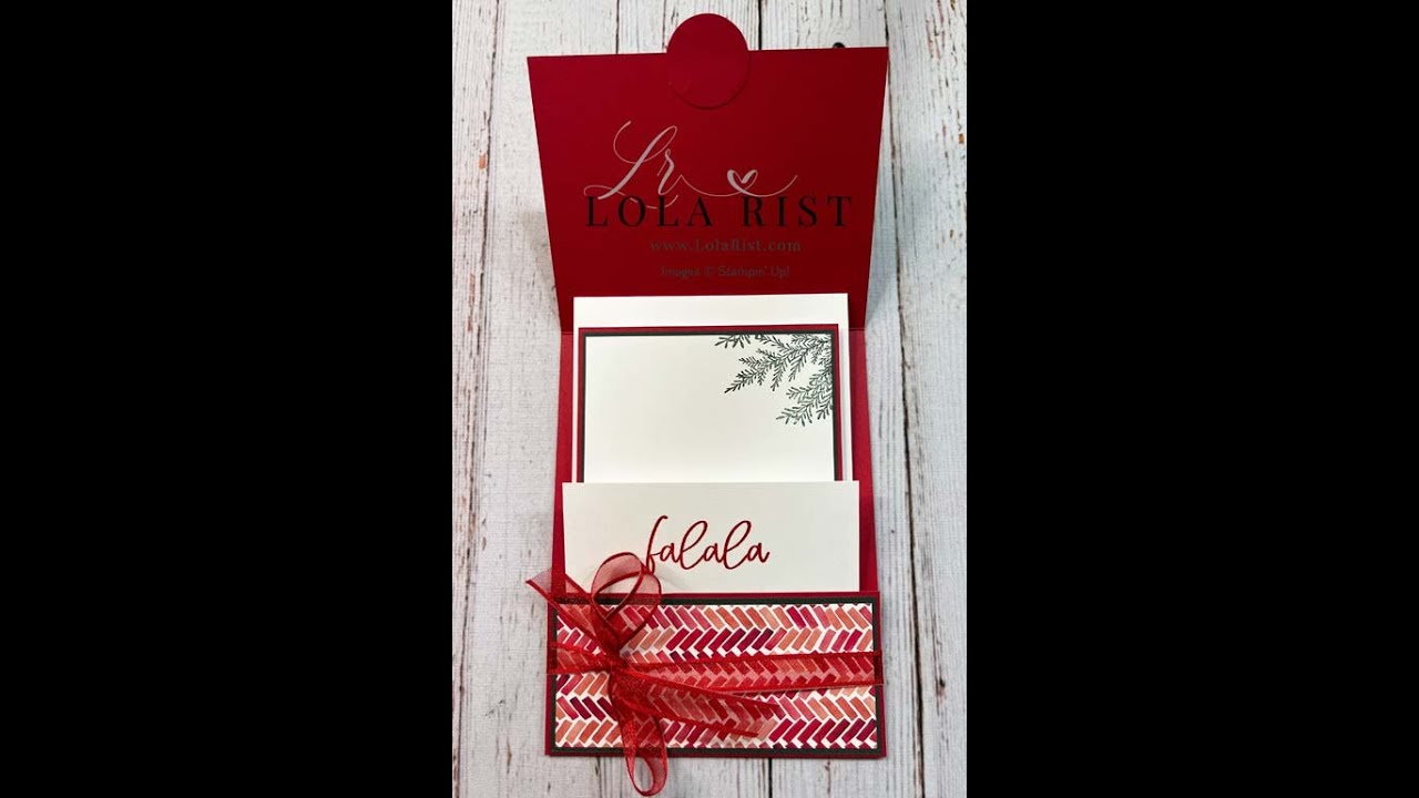 A Fun Fold Gift Card Holder For Every Occasion! - YouTube