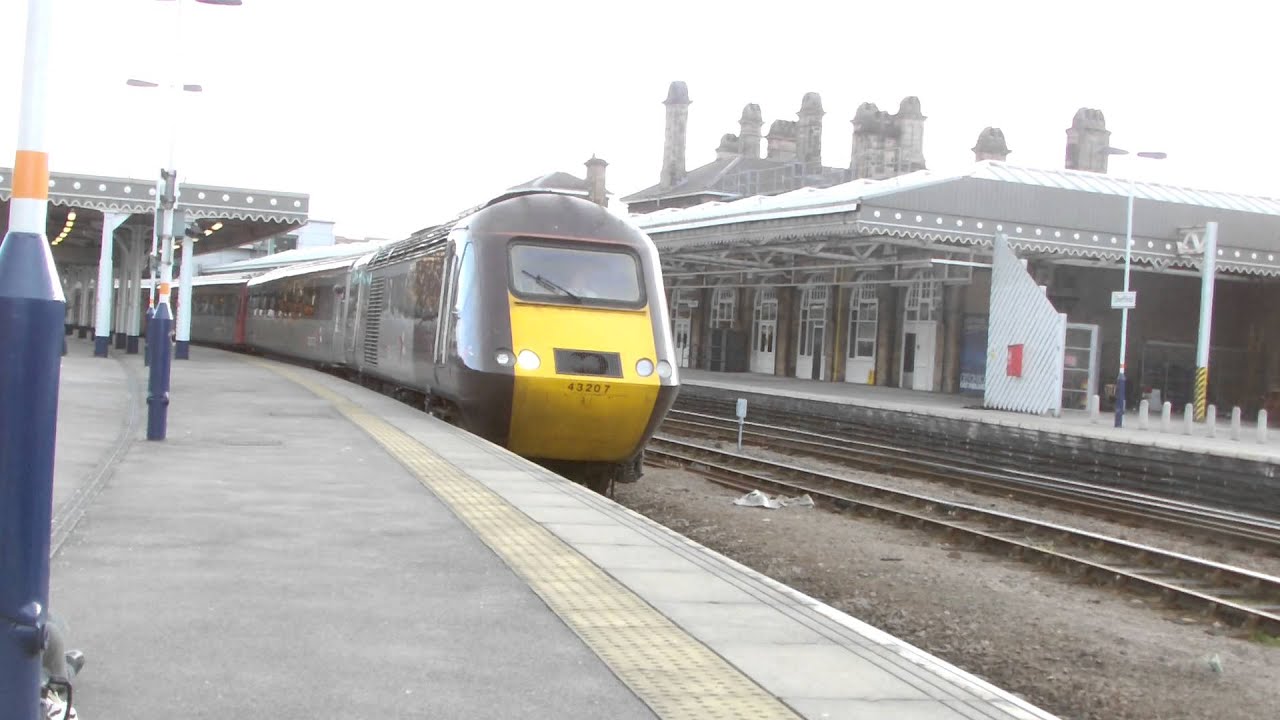 XC HST leaves Sheffield for Glasgow Central - YouTube