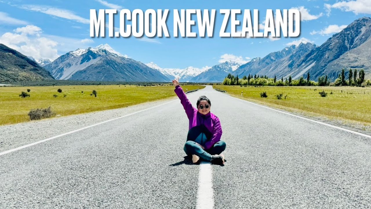 Lupin Flowers // Mount Cook New Zealand - YouTube