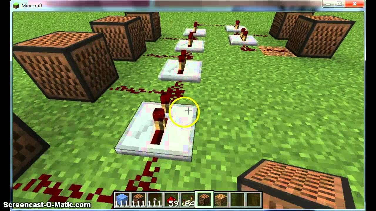 How to make a MineCraft Song (1.2.5) - YouTube