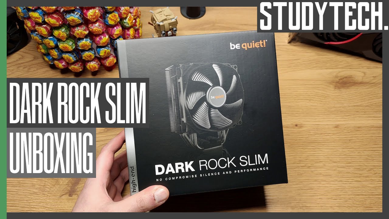 Unboxing be quiet! Dark Rock Slim [4K/Deutsch] #studytech - YouTube