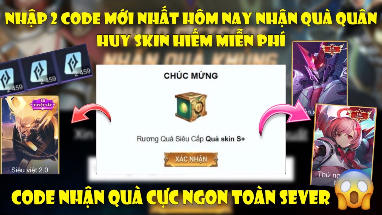 GiftCode Liên Quân | Nhập 2 CODE Mới Nhất Hôm Nay Nhận Trang Phục Và ...