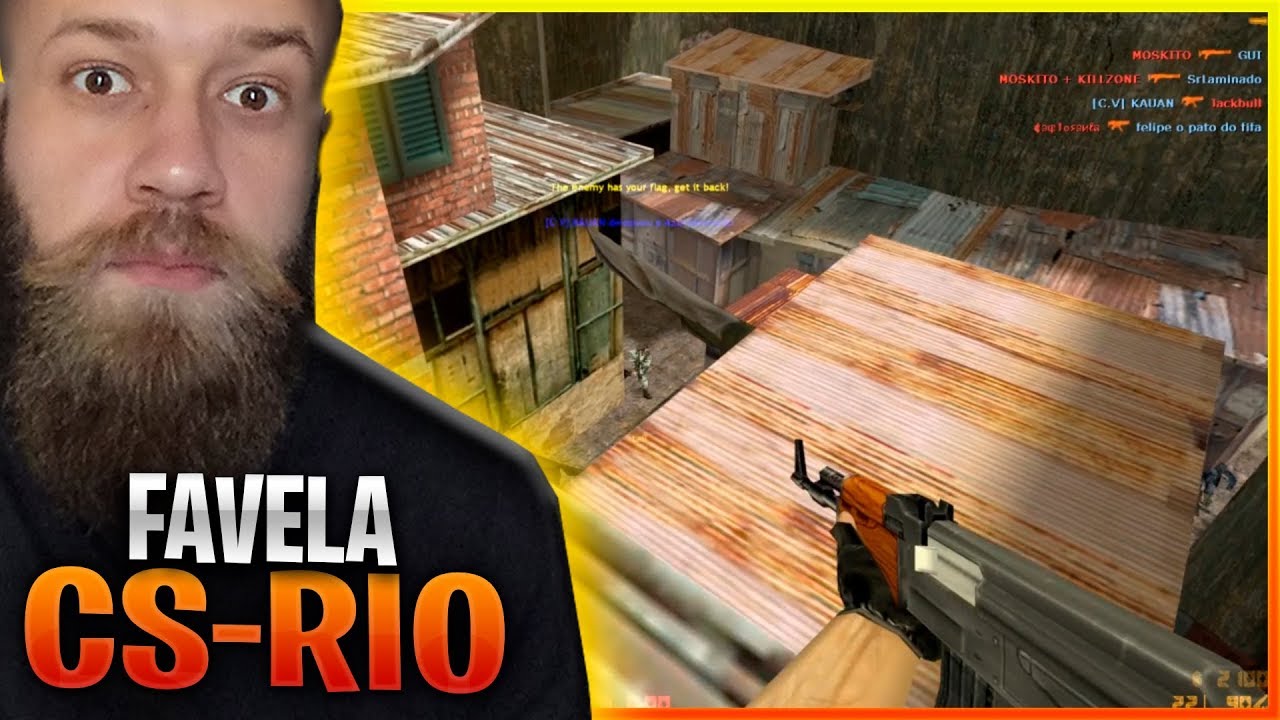 JOGUEI no mapa CS_RIO NO COUNTER-STRIKE 1.6 !!!! - YouTube