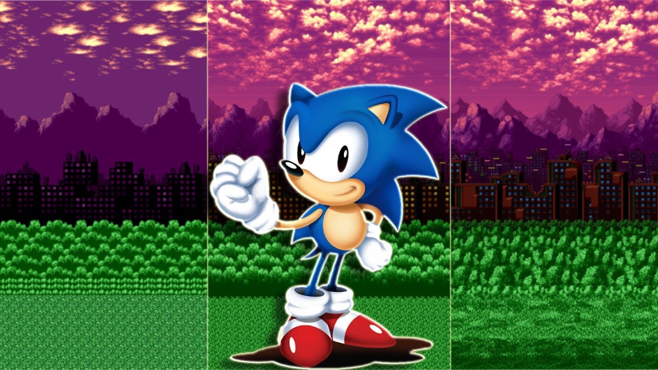 Enchanted Sonic In Sonic 1 - YouTube