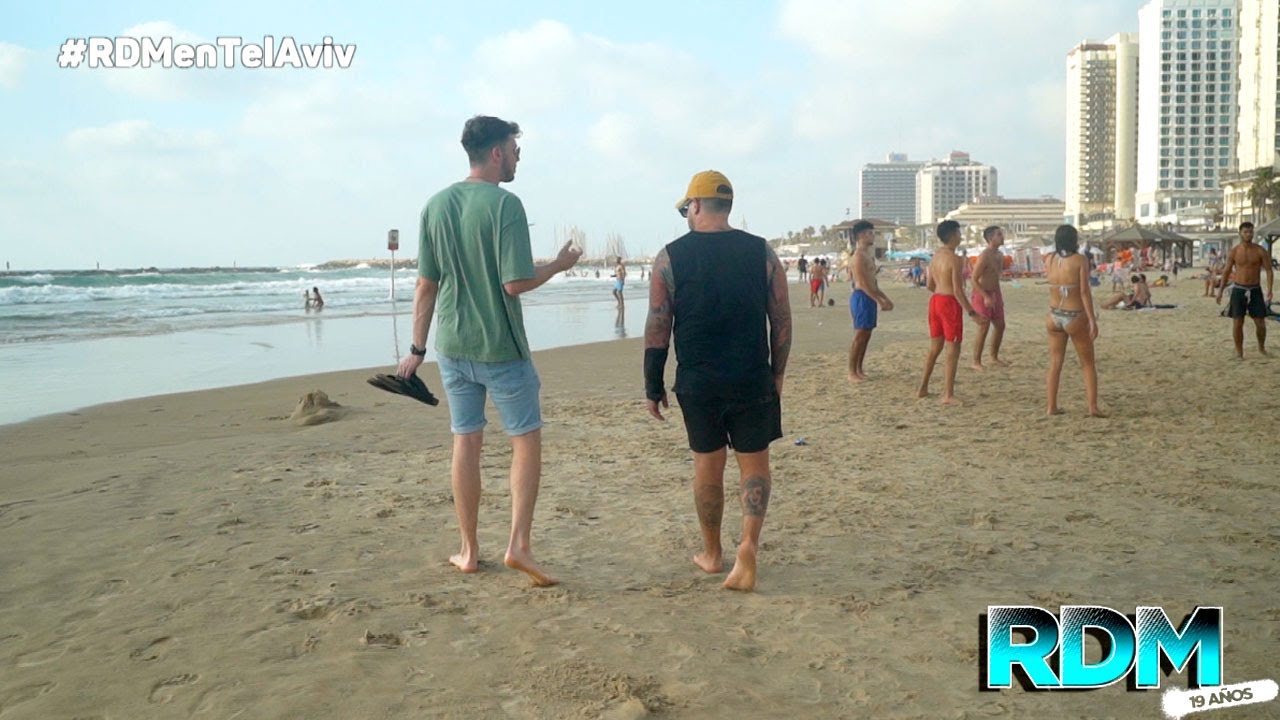 Fede Bal se divirtió mucho en la increíble playa de Tel Aviv con un ...