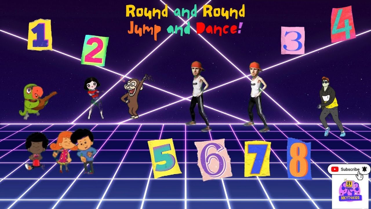 Round and Round, Jump and Dance! - YouTube