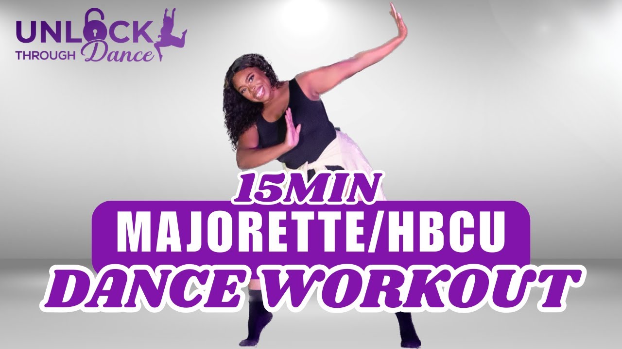 15 Minute Majorette/HBCU Dance workout for Beginners - YouTube