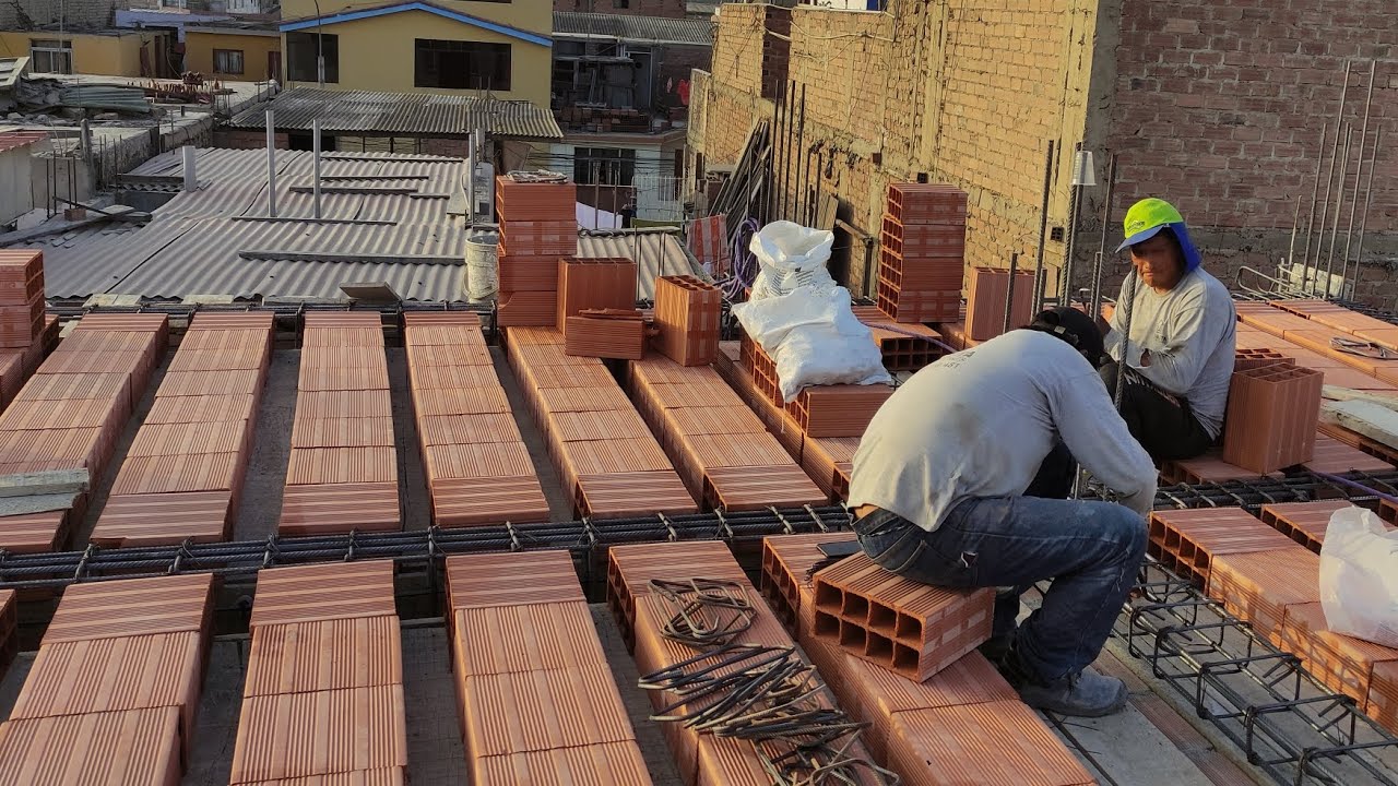 🟦🟨 #2da parte: Techo Aligerado 140m2 | Lima Perú 🇵🇪 - YouTube