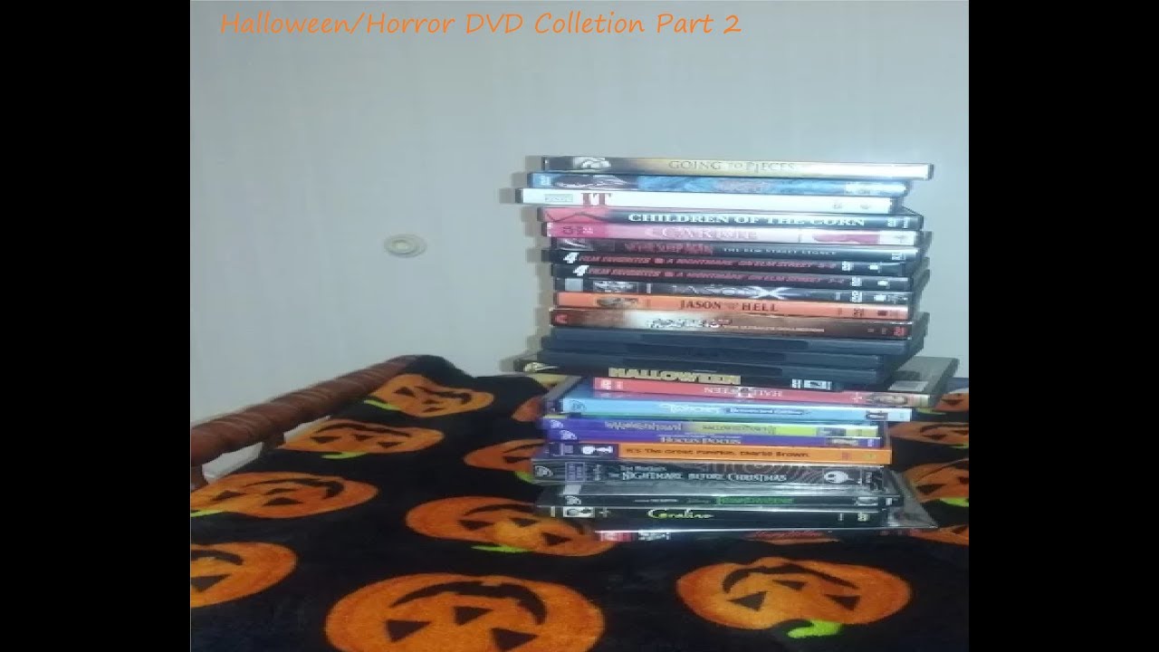 Halloween/Horror DVD Collection Part 2 - YouTube
