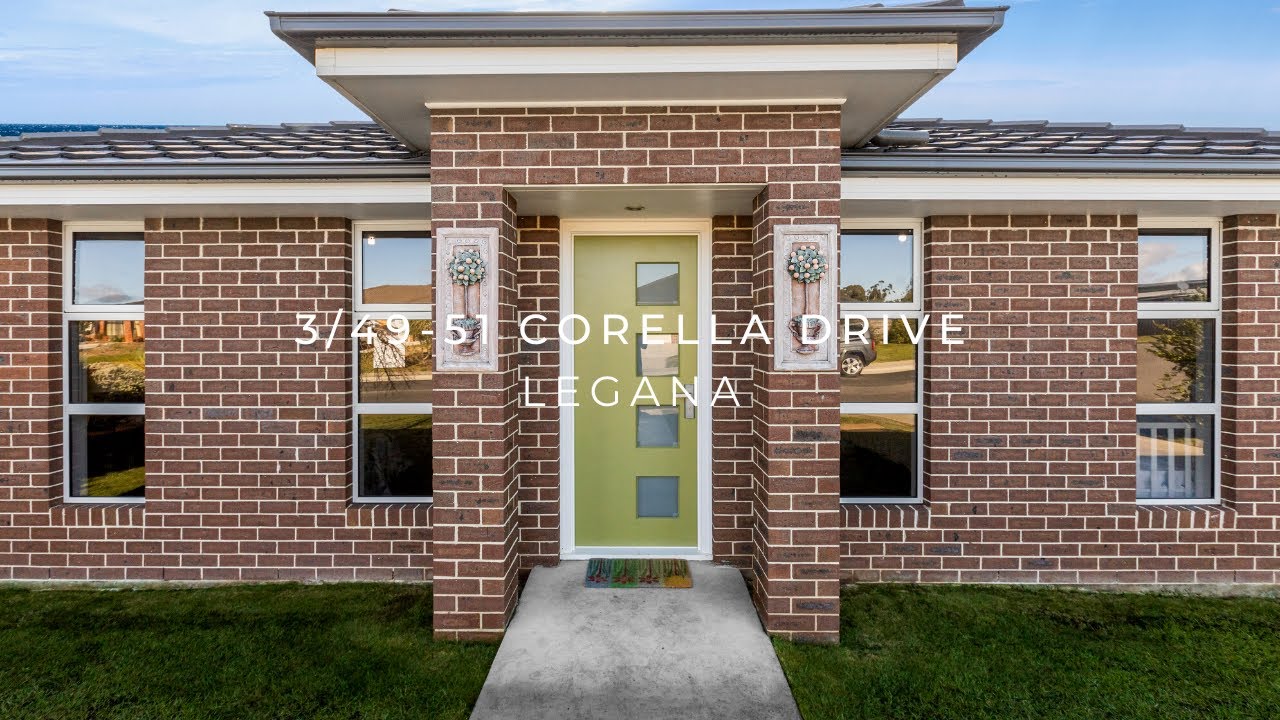 SOLD by Michael Dearsley | Unit 3/49-51 Corella Drive, Legana - YouTube