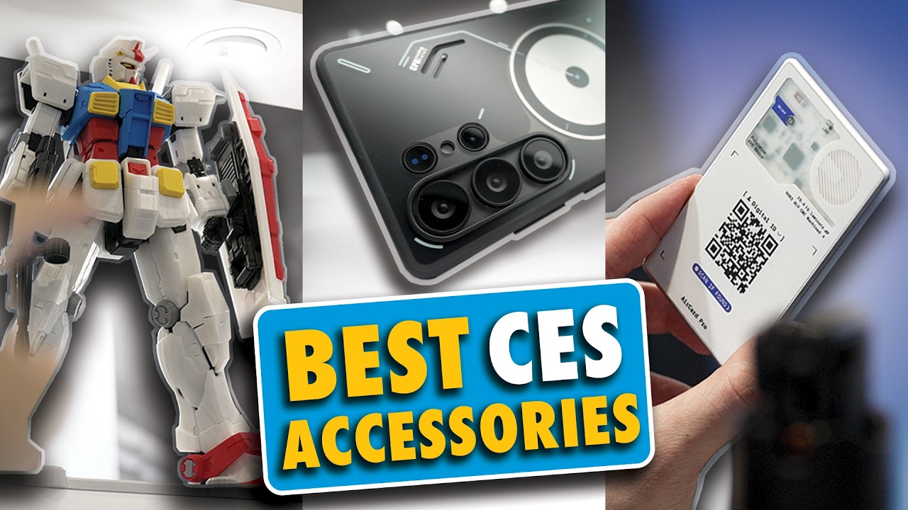 Coolest Gadgets/Accessories at CES 2025 - OUR FIRST TIME! - YouTube