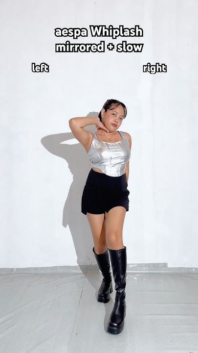 [tutorial] aespa Whiplash Dance Tutorial Mirrored and Slow #Shorts #aespa #aespawhiplash # ...