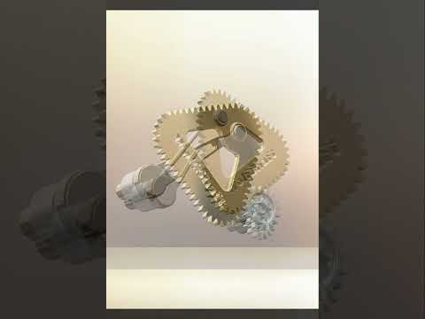 Mechanical principles - Triangular gear - YouTube