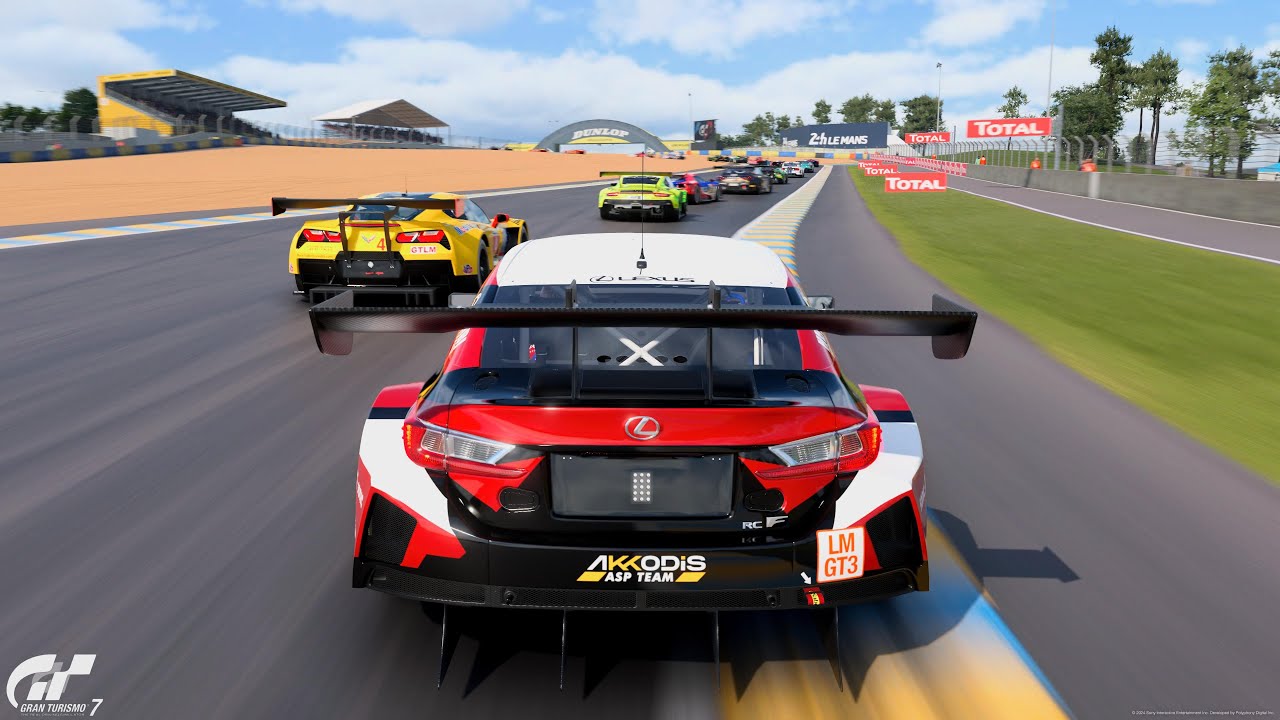 Gran Turismo 7 | Lexus RC F LMGT3 '24 - Circuit de la Sarthe Le Mans ...