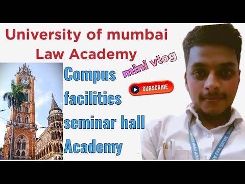 University of mumbai Law academy| campus| building| BLSLLB | LLB | mumbai vidyapeeth | # ...