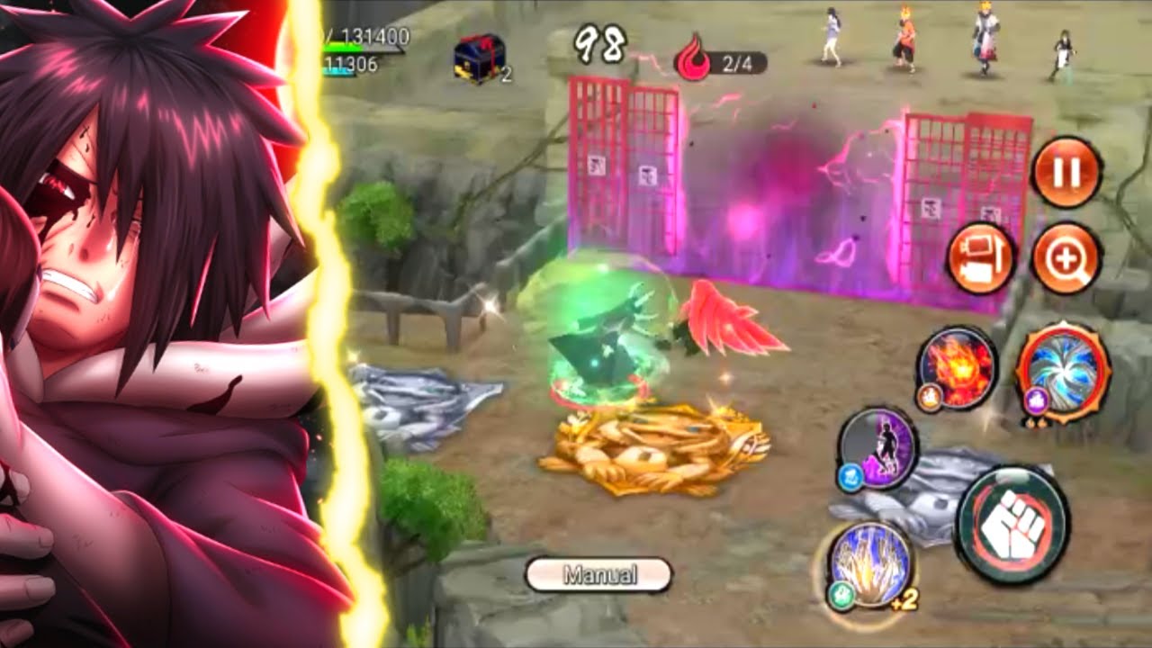 MAXED Obito Rampage vs Top BASE - Naruto x Boruto Ninja Voltage - YouTube