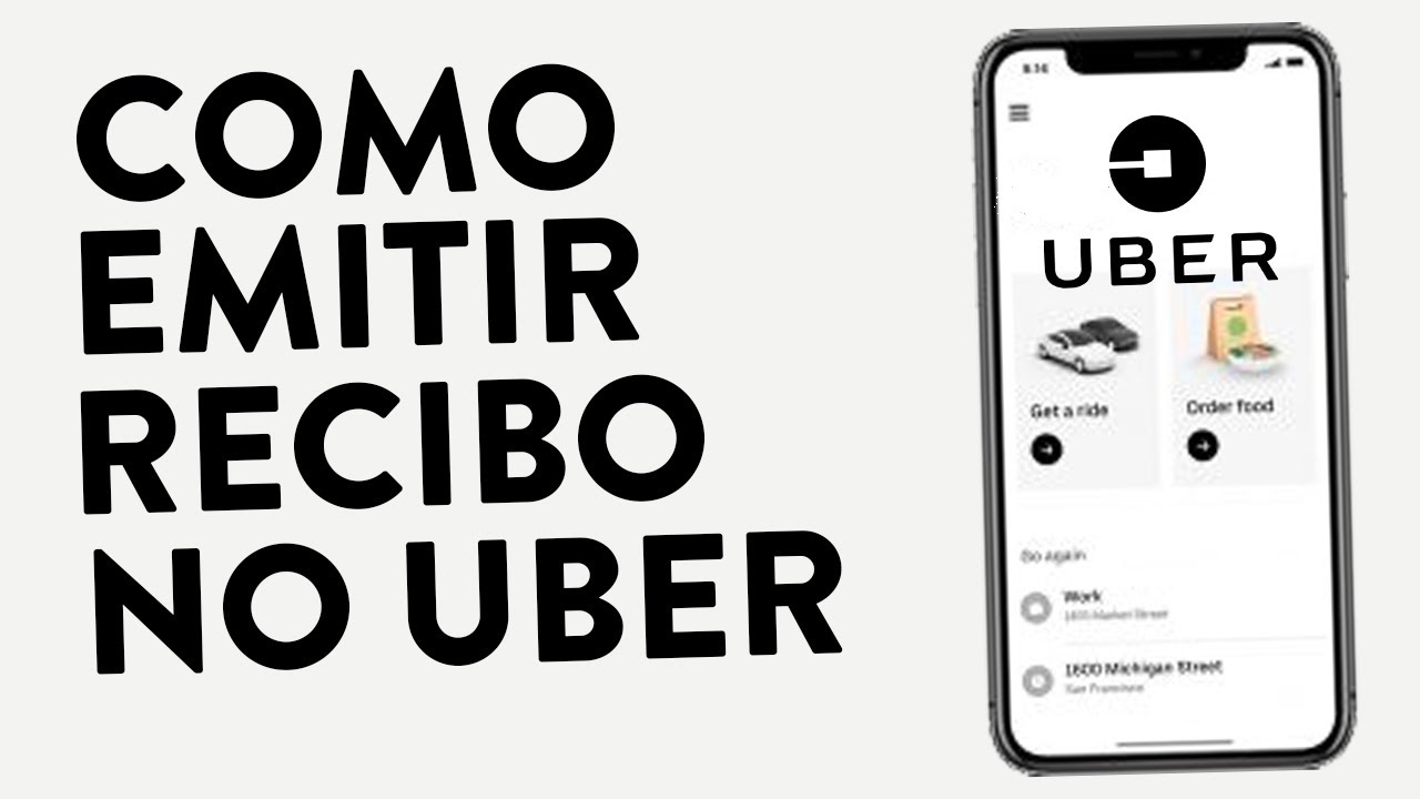 COMO EMITIR RECIBO DE UMA VIAGEM UBER - YouTube