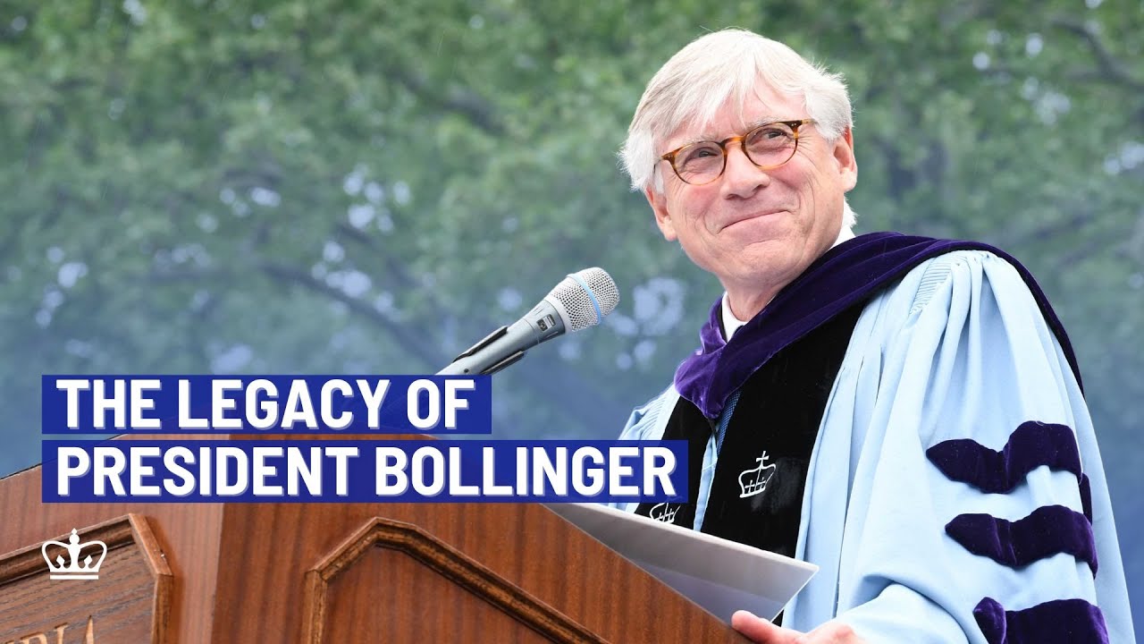 The Legacy of President Bollinger - YouTube