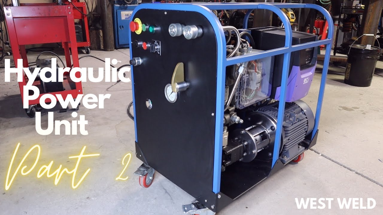 Hydraulic Power Unit Build Part 2 - YouTube