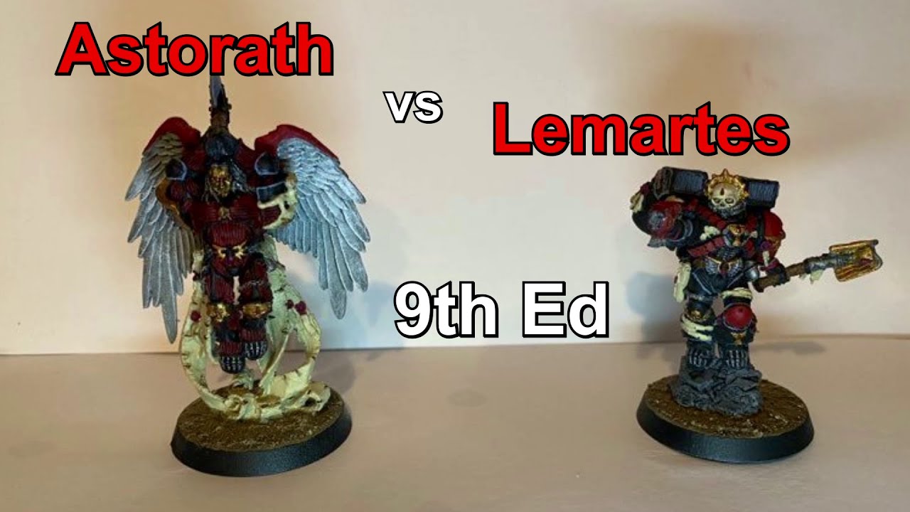 Blood Angels Chaplain - Lemartes vs Astorath! - YouTube