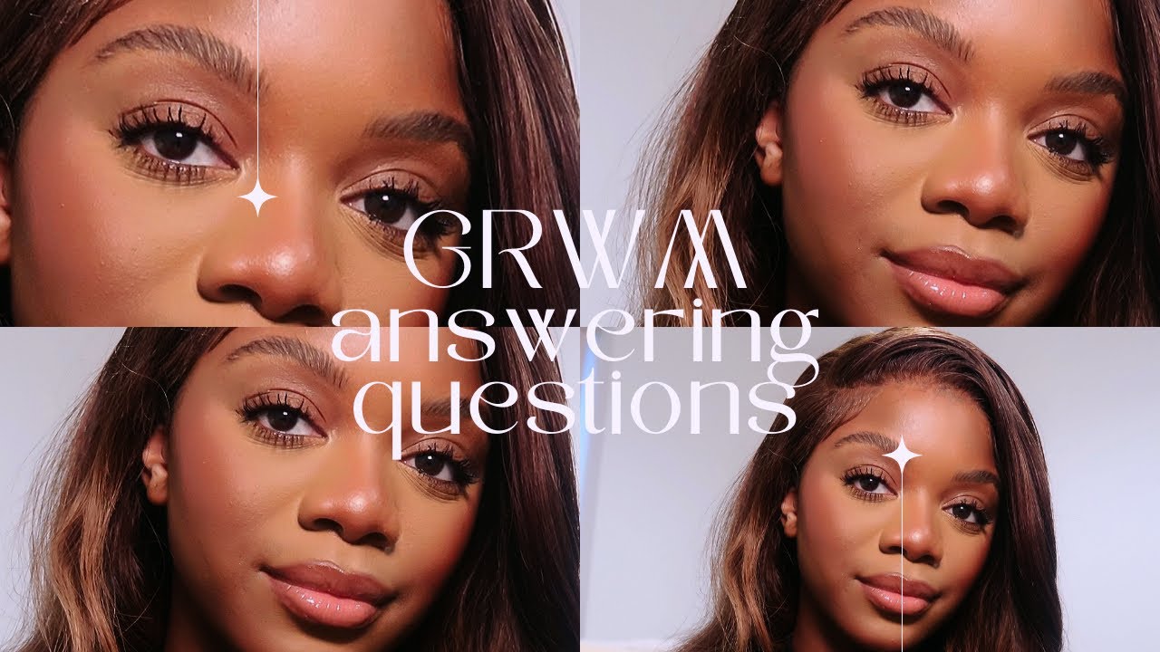 GRWM | ANSWERING ALL YOUR QUESTIONS! - YouTube