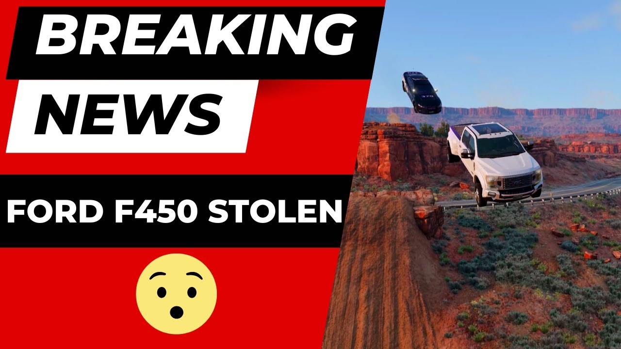 Police Chase #1 | Ford F450 Stolen | BeamNG Drive - YouTube