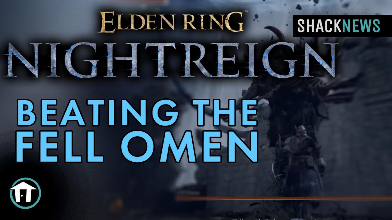 Beating the Fell Omen Tutorial Boss - Elden Ring Nightreign - YouTube