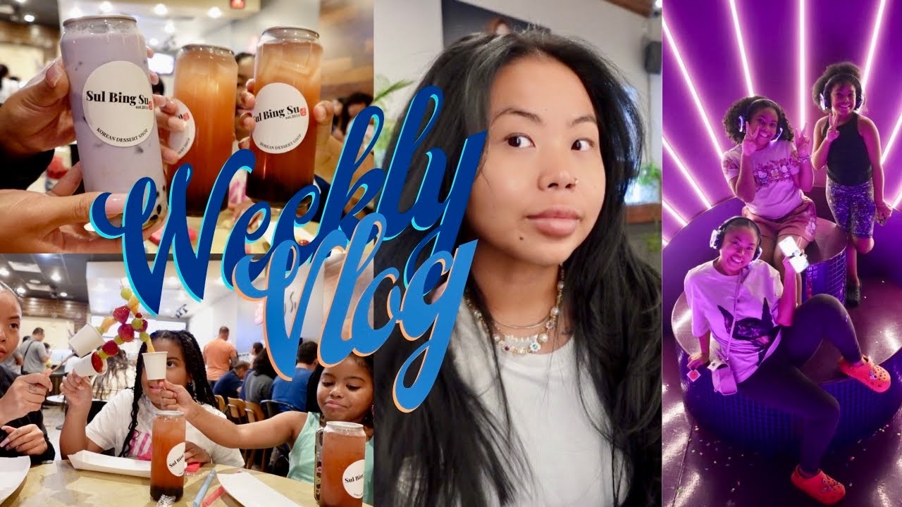 weekly vlog: the post htx, tanghulu, dubai chocolate, chopping my hair ...
