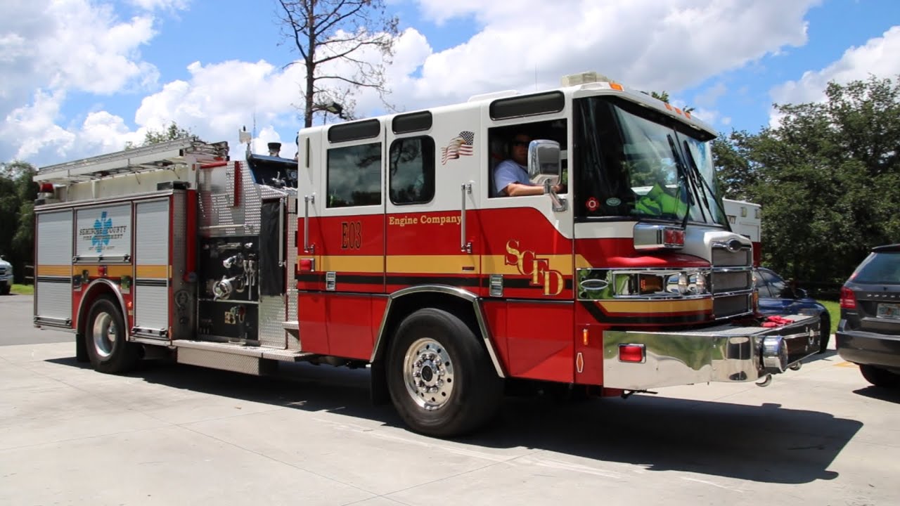 Engine + Rescue 24 - Seminole County Fire & Rescue - YouTube