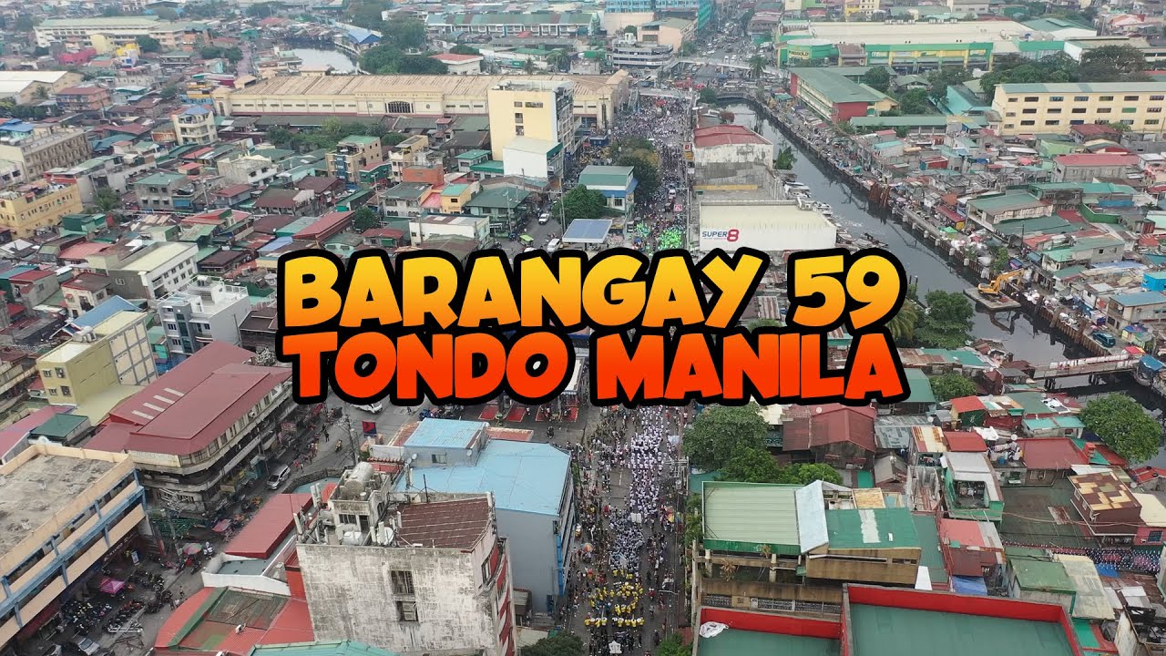 Barangay 59 Tondo Manila Aerial View DJI Mavic 2 Pro (Part 2) - YouTube