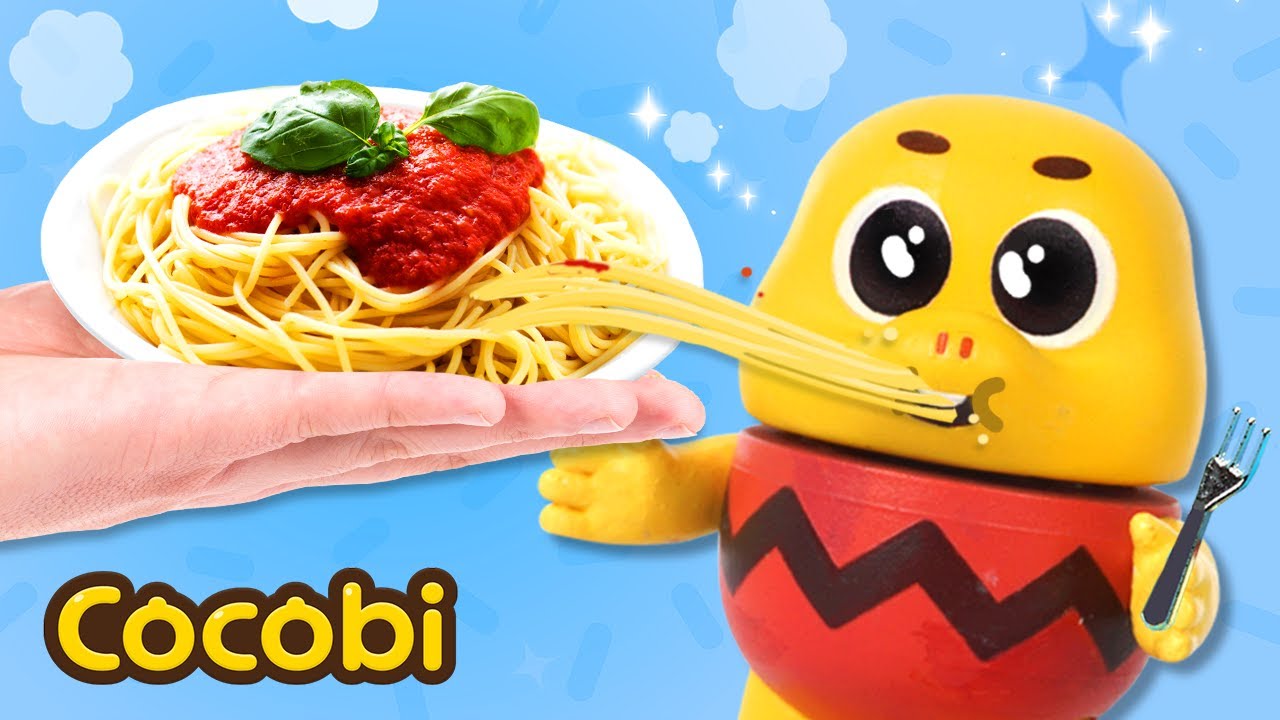 Let's Make Spaghetti🍝 Play with Cooking Toys | Cocobi Food Truck - YouTube