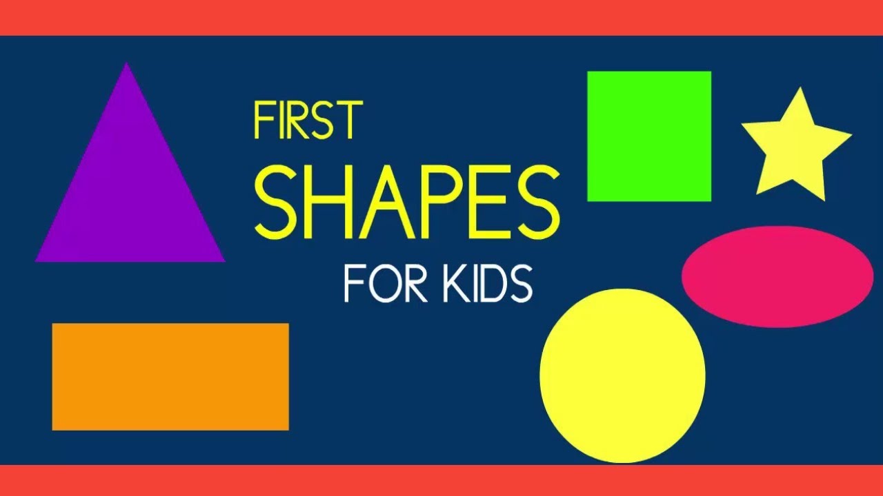 Names of Shapes for Kids - Shape Recognition for Babies, Toddlers. Baby ...