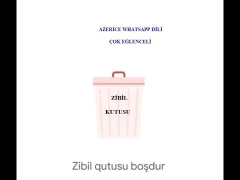 Azerice Whatsapp Dili - Çok Eğlenceli