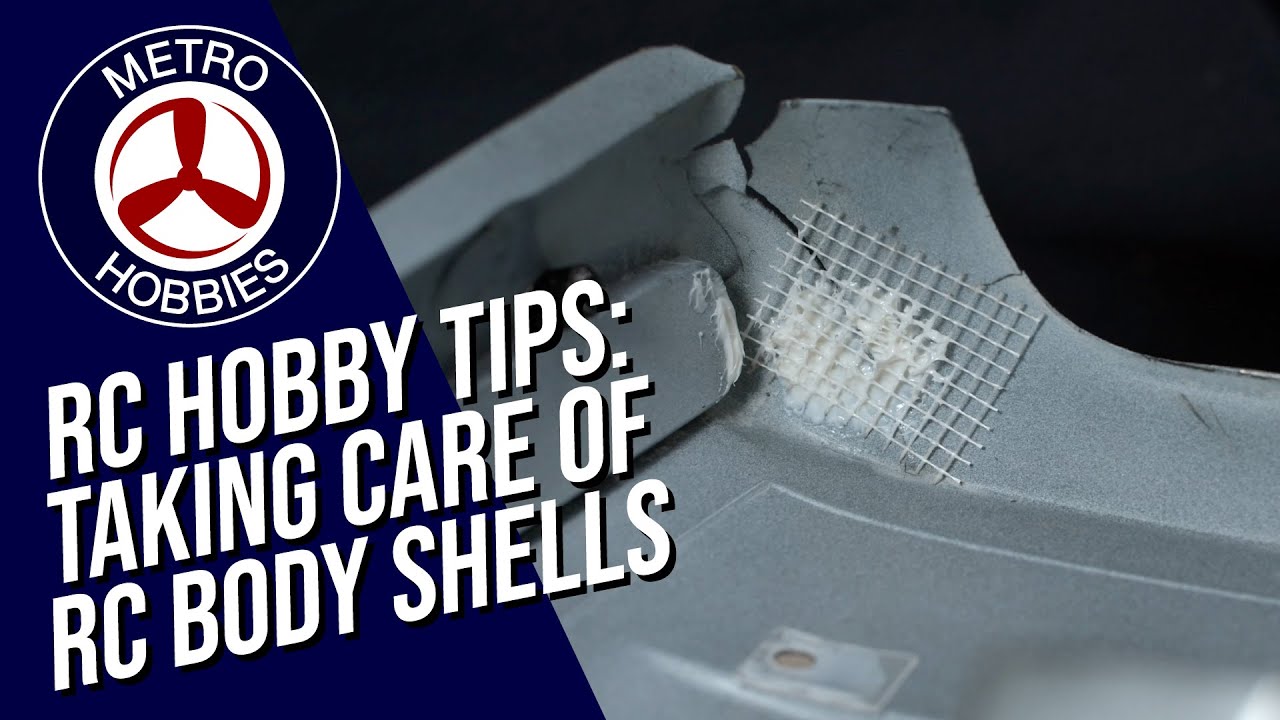 Hobby Tips Easy RC Maintenance | Fixing and strengthening Car Body ...