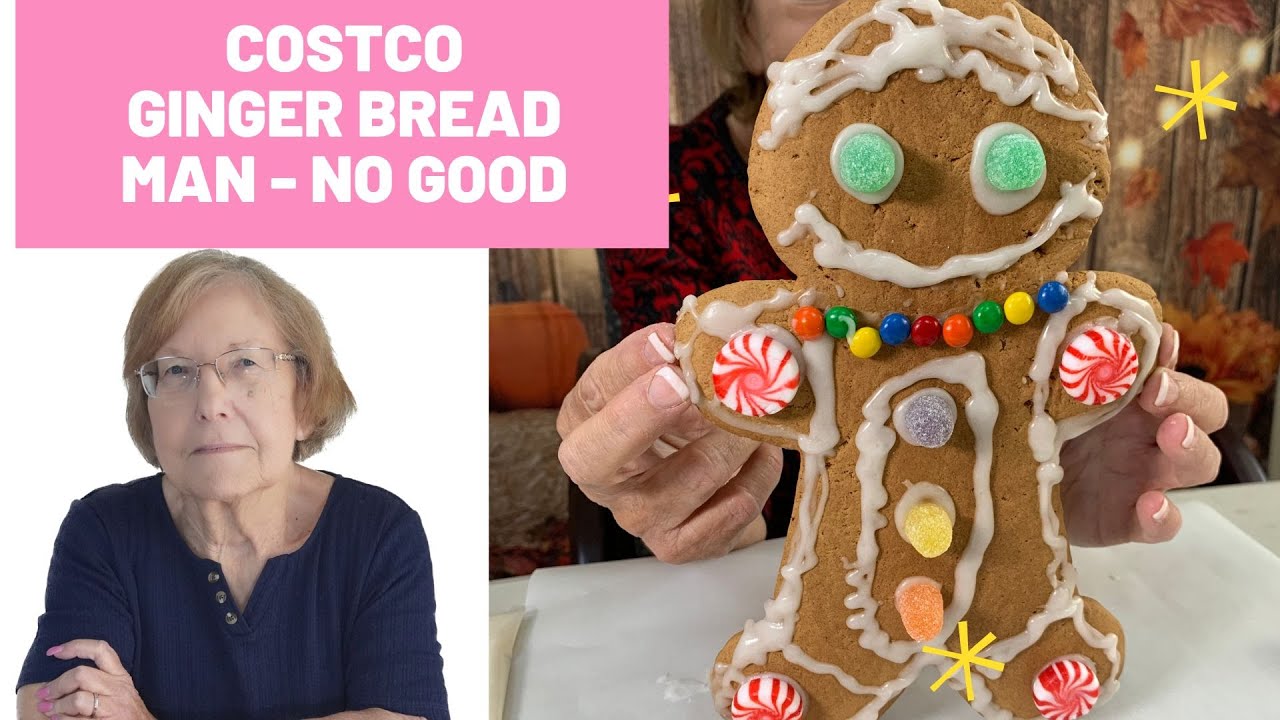 Using the DIY Costco Kirkland GingerBread Man Kit | Not Good - YouTube