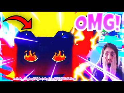 I OPENED 100 PREMIUM EGGS TO GET THE NEW GIANT PET IN PET RIFT AND THIS ...