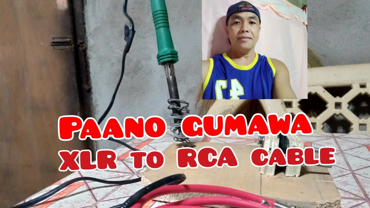 @larvetTV88/tutorial,paano gumawa ng XLR to RCA cable - YouTube