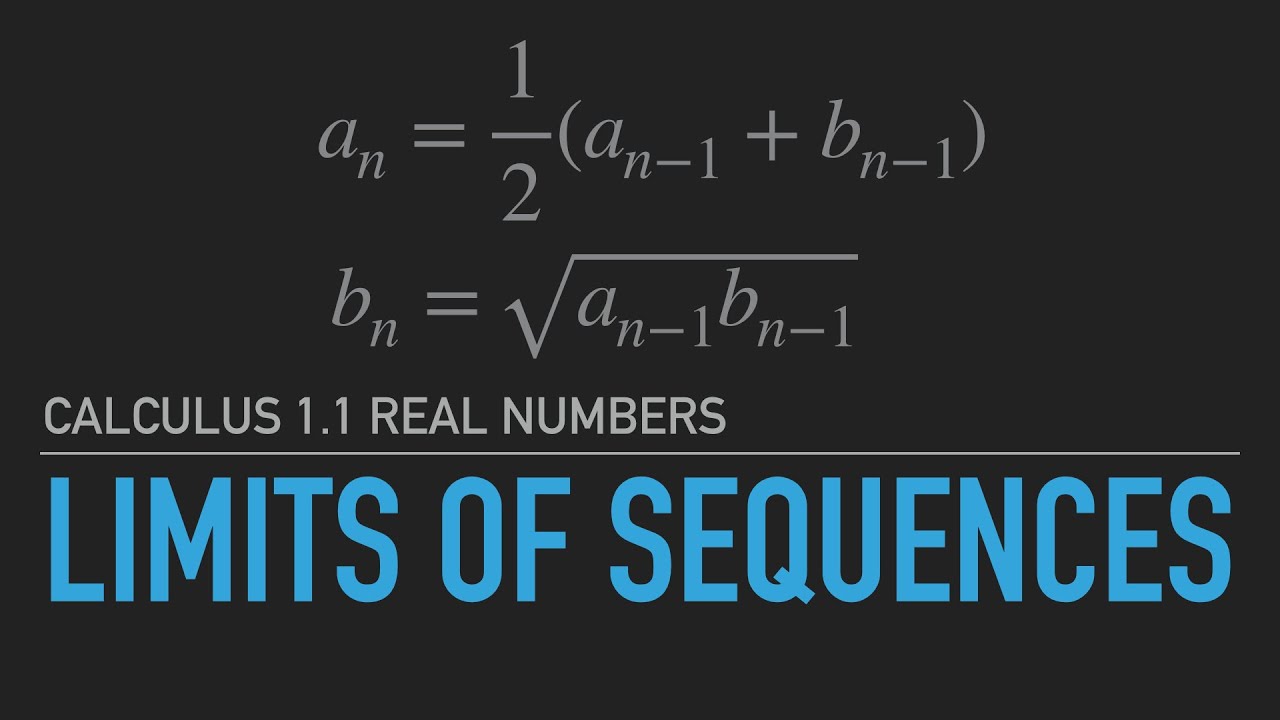 Limit with Arithmetic and Geometric Means (0110c) - YouTube