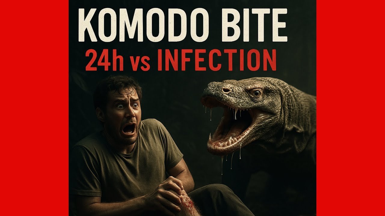 Komodo Dragon Bite — 24h to Survive Deadly Infection - YouTube
