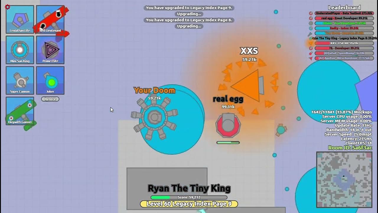 Random Online Woomy Arras.io Gameplay 12 (Modded Server) - YouTube