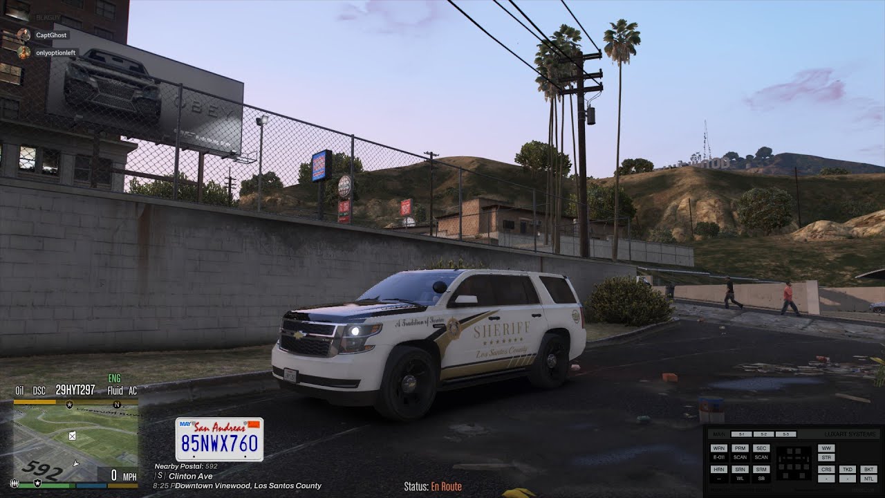 GTA V lspdfr using PXN-V9 steering wheel and console!! - YouTube