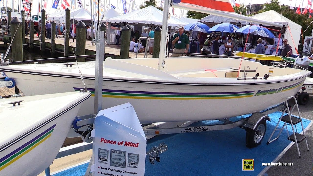 2017 American Sail 18 Sailing Boat - Walkaround - 2016 Annapolis ...